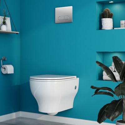 Cuvette WC suspendu sans bride GoodHome Cavally