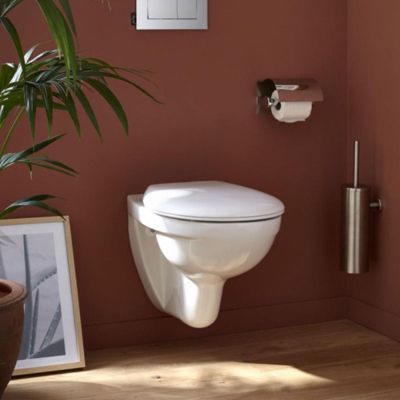 Cuvette WC suspendu sans bride JACOB DELAFON Patio avec abattant