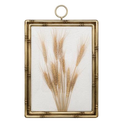 Déco murale blés Jonas bois 46x30cm - Atmosphera | Castorama