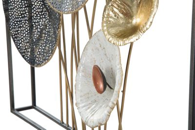 Décoration murale en métal Grid 50x6x90.5 cm