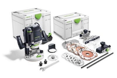 Défonceuse OF 2200 EB-Set FESTOOL avec accessoires et Systainer - 576220