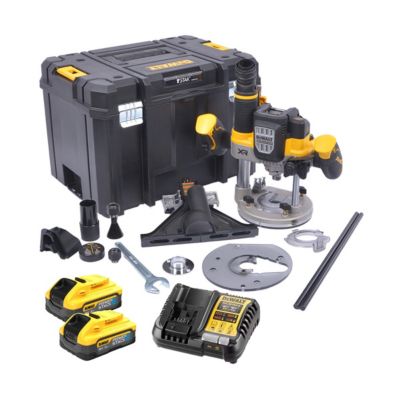 Défonceuse XR 18V Brushless DCW620H2-QW - Set TSTAK avec 2 batteries 18 ...