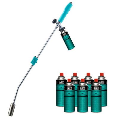 Désherbeur thermique Brule Herbes + 8 Cartouches de gaz 250g KZ GARDEN