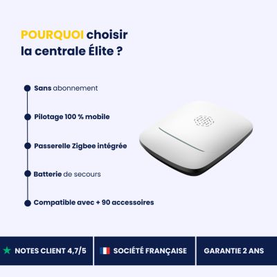 Daewoo - Pack Alarme Maison sans Fil Elite (Defense+) - Centrale PA501Z ...