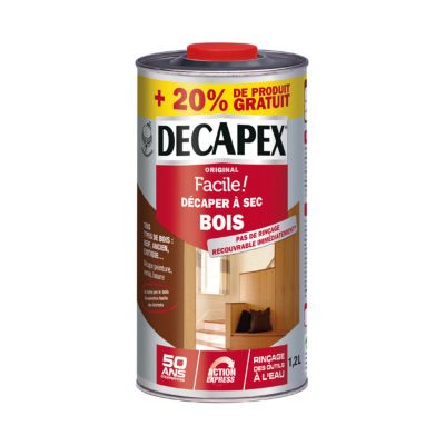 Décapant Bois à sec Decapex 1L + 20%