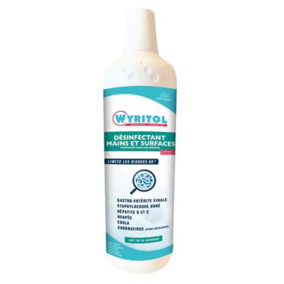 Désinfectant mains et surface Wyritol 1L | Castorama
