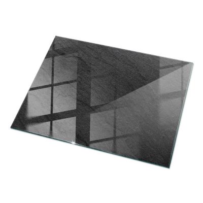 Dessus de table en verre trempé Wallfluent 120x80 cm Texture de pierre ...