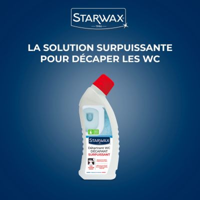 Détartrant gel WC bec directionnel Starwax 750g