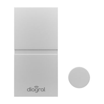 Détecteur d'ouverture miniature blanc Diagral DIAG39APX