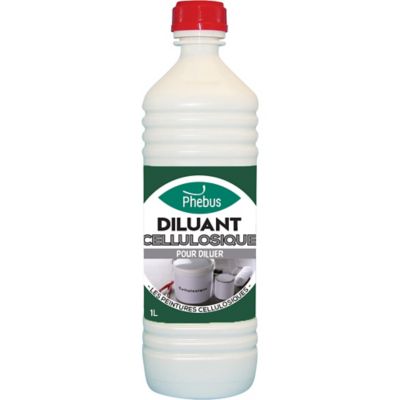 Diluant cellulosique pour peinture et vernis Phebus 1L | Castorama