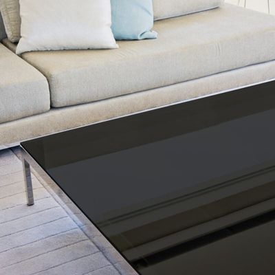 DIMEXACT - Film de protection pour table en verre noir transparent ...