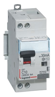 Disjoncteur différentiel type AC 30mA - 10A Legrand | Castorama