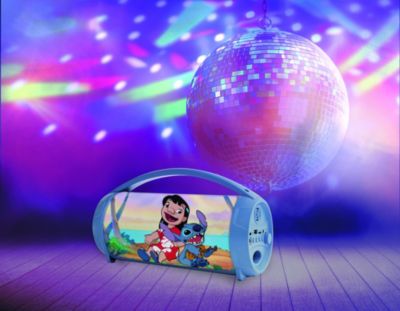 Disney Stitch Enceinte Bluetooth avec Lumière & Microphone