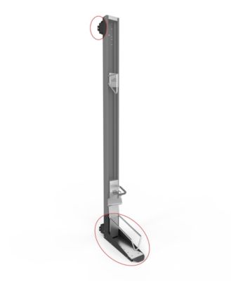 Dispositif de pivotement de Bikelift montage mural