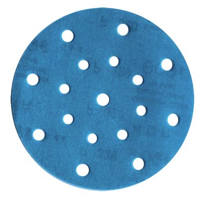 DISQUE AUTO-AGRIP. 17 TROUS D150 GR240 STEARATE