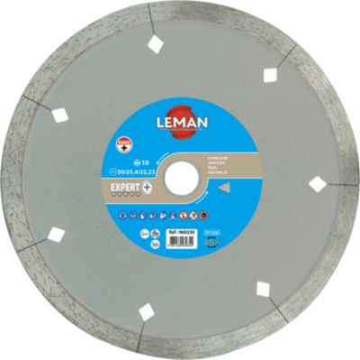 disque diamant jante lisse carrelage 180x30/25.4/22.23 ht10 - 960180 ...