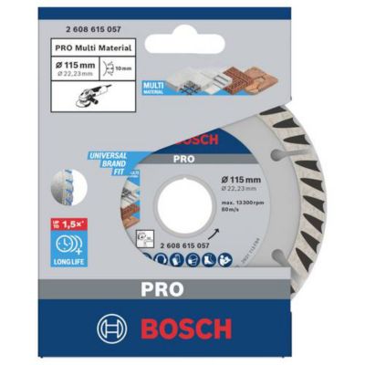 Disque diamanté Standard for Universal 115 x 22,23 x 2 x 10 mm - 2608615057