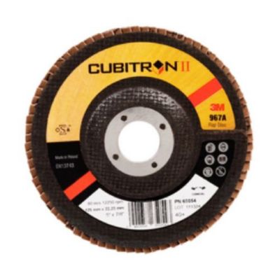 Disque à lamelles bombé Cubitron II céramique 967A G60 - 3M - 65055 ...