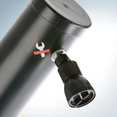 Douche solaire courbée 20L Gré noire