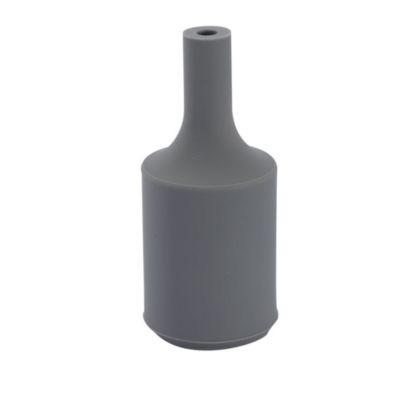 Douille E27 Chacon silicone gris clair | Castorama