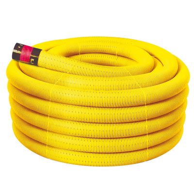 Drain annelé diamètre 80 mm L.25 m Fitt