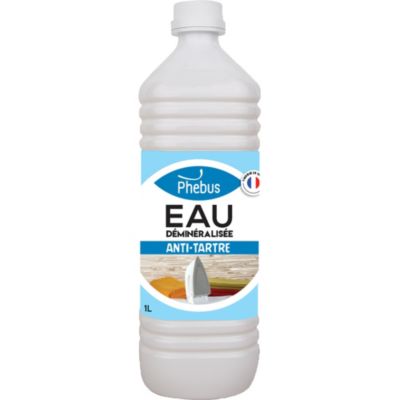 Eau déminéralisée anti-tartre Phébus 1L