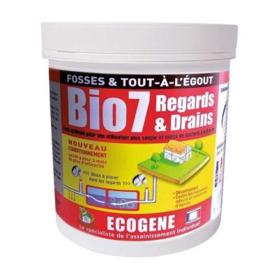 ECOGENE Bio 7 regard et drain - 4x200 g