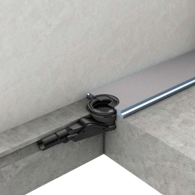 Ecoulement horizontal WEDI Fundo Wave DN40 extra plat