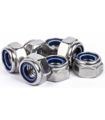 Ecrou frein hexagonal DIN 985 en acier inoxydable A2