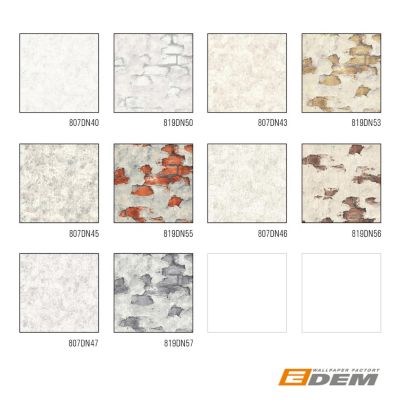 EDEM 807DN46 Papier peint aspect crépi légèrement texturé mat 10,65 m2