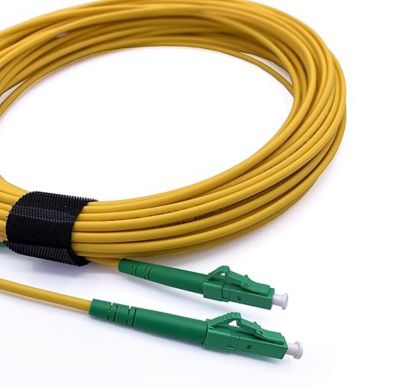 Elfcam - Câble Fibre Optique LC/APC à LC/APC - 3m (Jaune), Jarretière ...