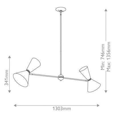 Elstead Kichler Phix Suspension de bar contemporaine en bronze ...