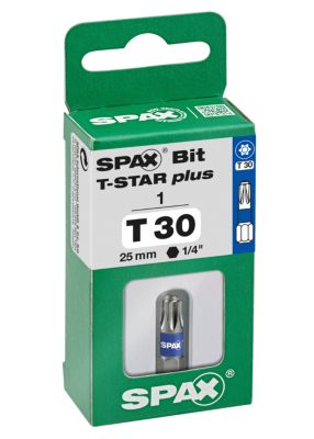 Embout de vissage torx T-star T30 Spax