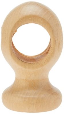 EMBOUT TRINGLE RIDEAU BOIS ATELIER 28