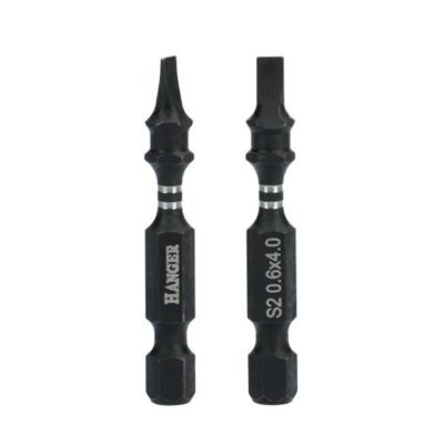 Embouts impact 1/4'' fente 50 x 5,5mm - HANGER - 134058 | Castorama