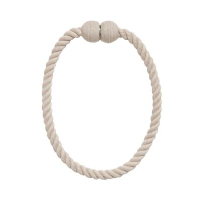 Embrasse à rideaux lien corde aimanté lin V.Creations | Castorama