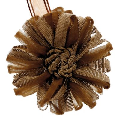 Embrasse à rideaux aimantée 9cm Blanc/Gris - Boulet | Castorama