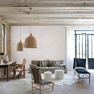 Enduit 4 effets en 1 Maison Déco Maison Tradition blanc 15kg