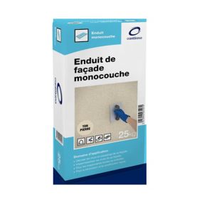 Enduit facade, sac enduit de facade ton pierre | Castorama