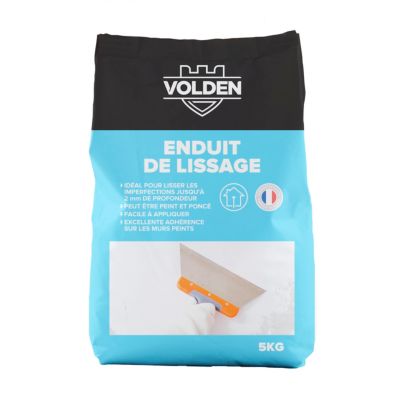 Enduit de lissage en poudre 5KG Volden