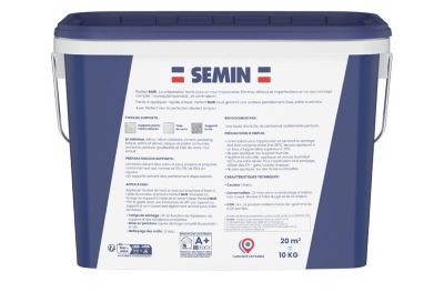 Enduit de lissage facile Perfect'Mur 10 kg Semin