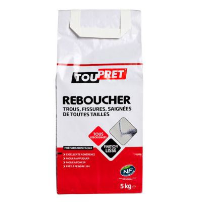 Enduit de rebouchage. Poudre 5 kg | Castorama