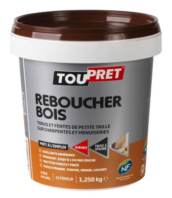 Enduit de rebouchage spécial bois 1,25kg | Castorama
