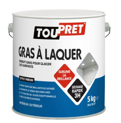 Enduit gras à laquer 5 kg | Castorama