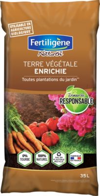 Engrais pour jardin Fertiligène en sac de 35 L
