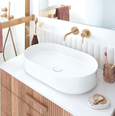 Ensemble bonde et siphon de lavabo blanc chromé Quick-Clac Wirquin Nano ...