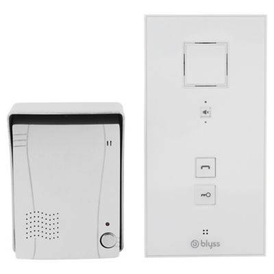 Ensemble interphone audio filaire mains libres Blyss Iskar