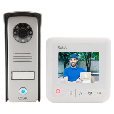 Ensemble interphone vidéo filaire et bouton pour l'extérieur Blyss Look ...