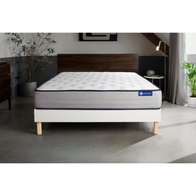 Ensemble Latex et mémoire de forme de confort Ferme avec sommier kit | Castorama