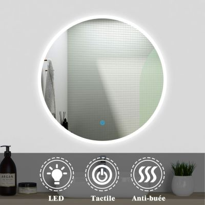 Ensemble meubles Salle de Bain double vasque 120cm, colonne x2 et ...